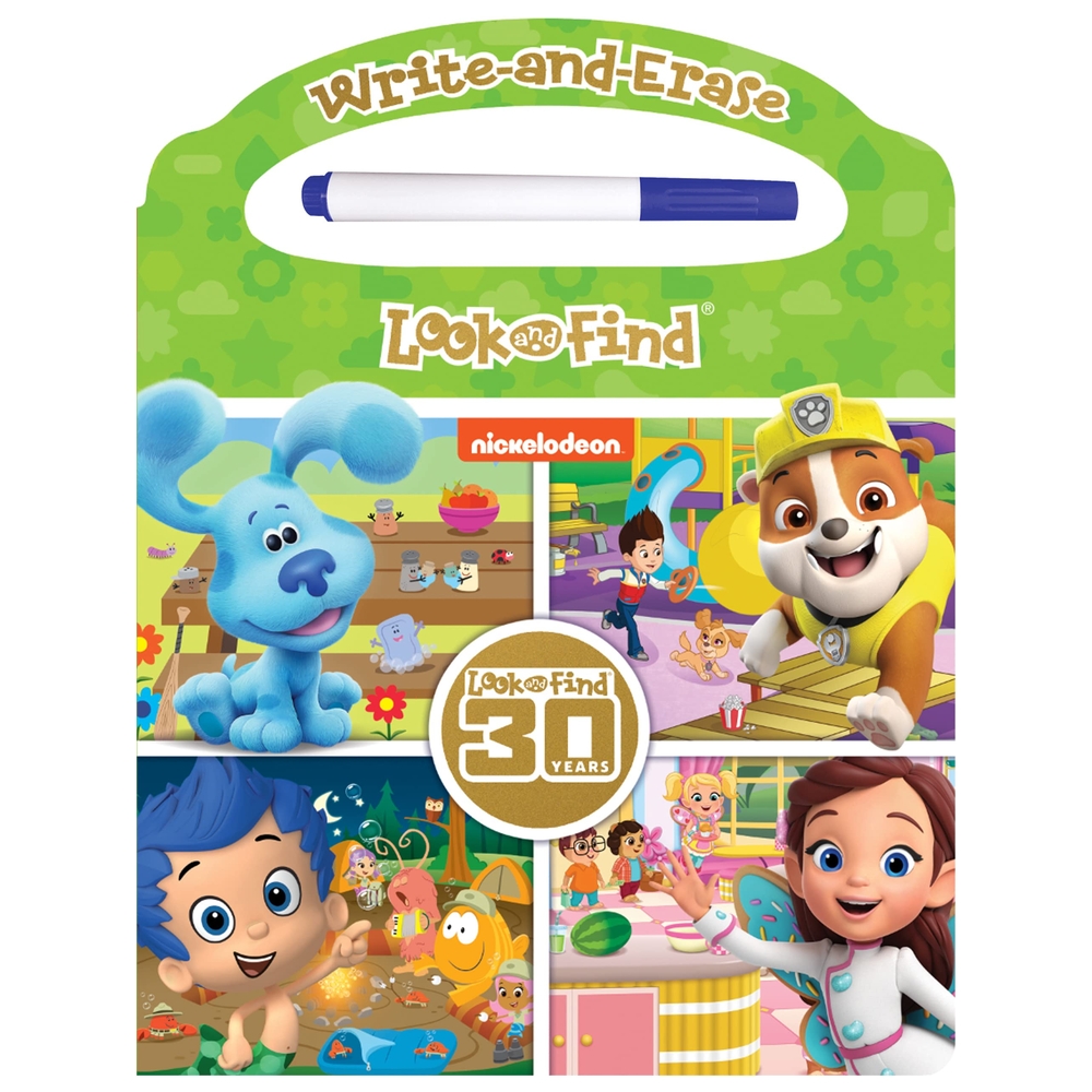 Buy Nickelodeon: Write-And-Erase Look And Find in KSA | Mumzworld