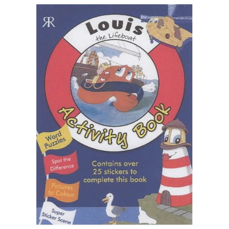 كتاب الأنشطة والملصقات Louis the Lifeboat: Activity Sticker Book (Louis ... كتاب الأنشطة والملصقات Louis the Lifeboat: Activity Sticker Book (Louis ...