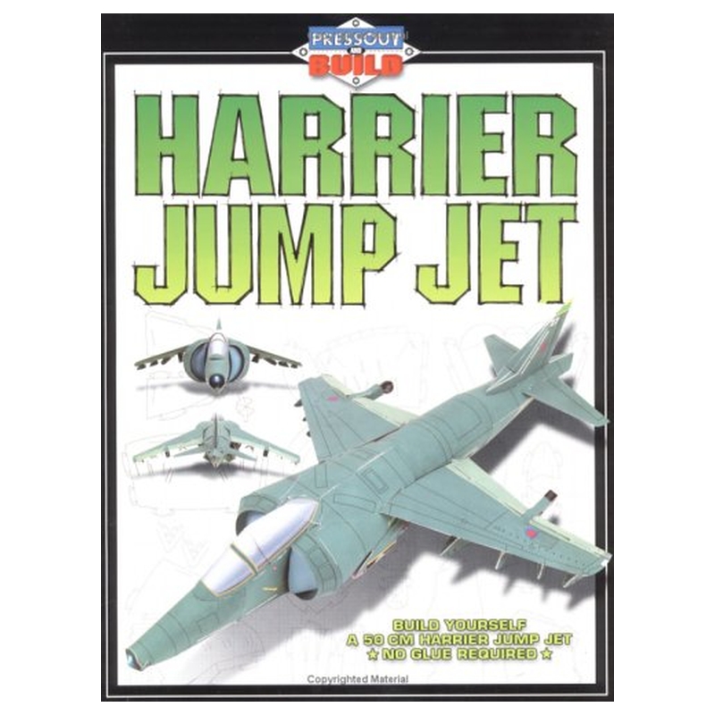 Buy Harrier Jump Jet (Press-Out & Build) in UAE | Mumzworld