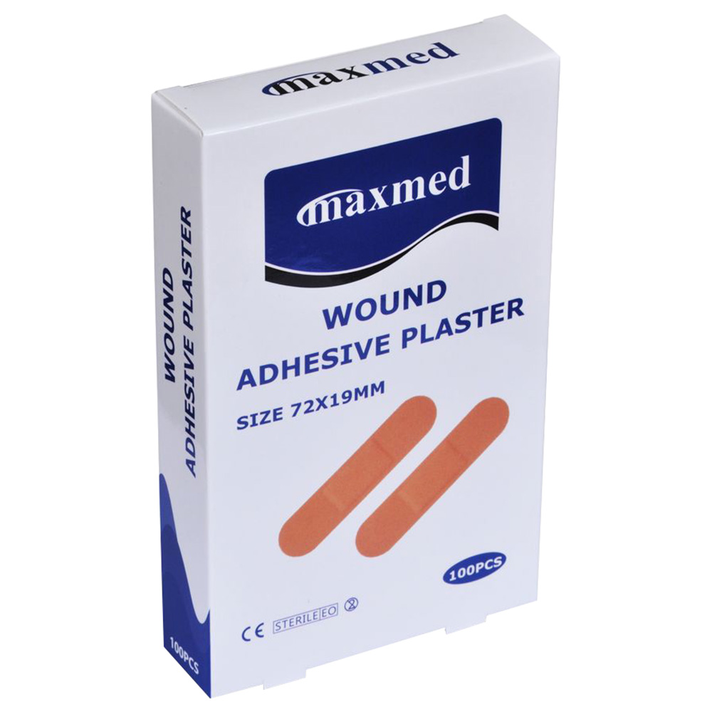 Buy Maxmed - Wound Adhesive Plaster 100pcs in UAE | Mumzworld