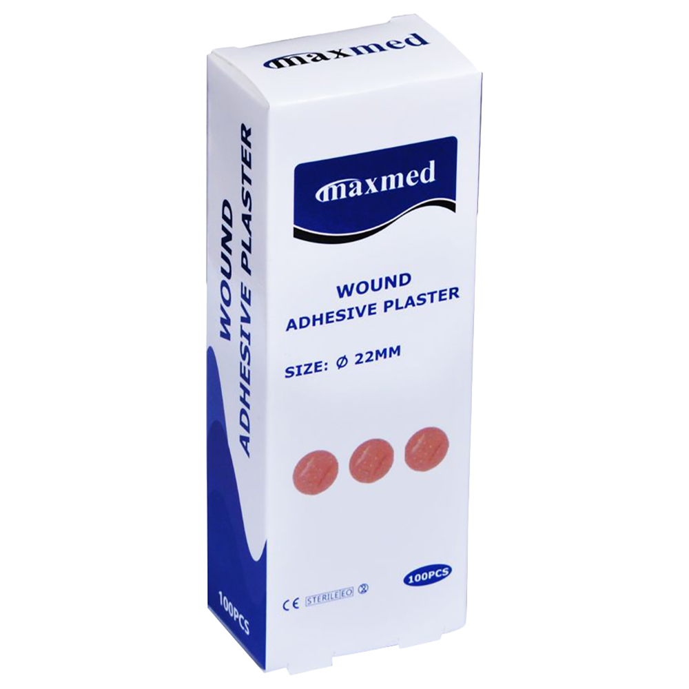 Buy Maxmed - Wound Adhesive Plaster Round Shape 100pcs in UAE | Mumzworld