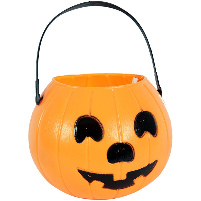 Buy Chamdol - Halloween Bucket 1pc - Orange in UAE | Mumzworld