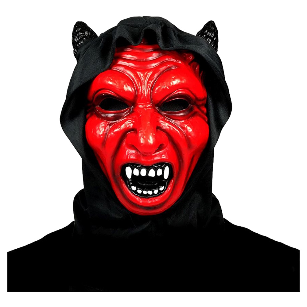 Buy Chamdol - Halloween Full Face Hood Mask - Devil in UAE | Mumzworld