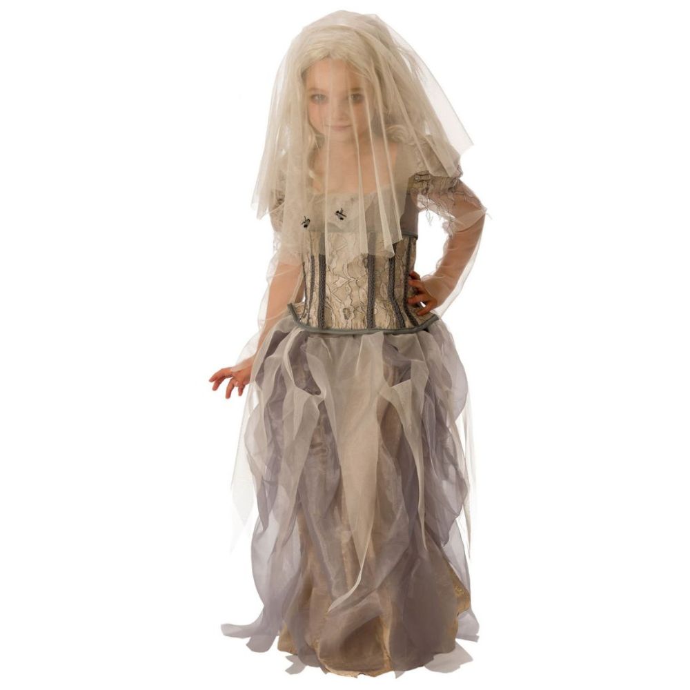 Buy Costume Super Centre - Ghost Bride Costume - Beige in UAE | Mumzworld