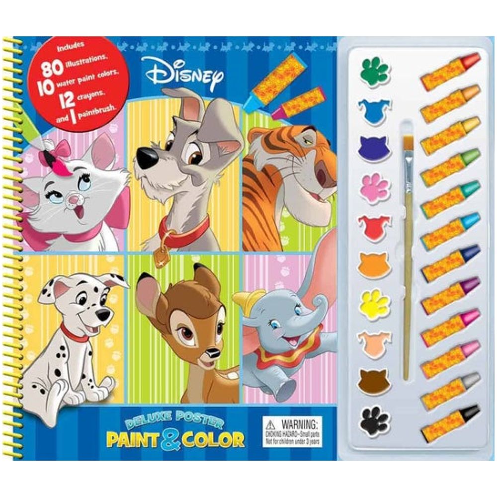 Disney Animals Deluxe Poster Paint & Color | Buy at Best Price from ...