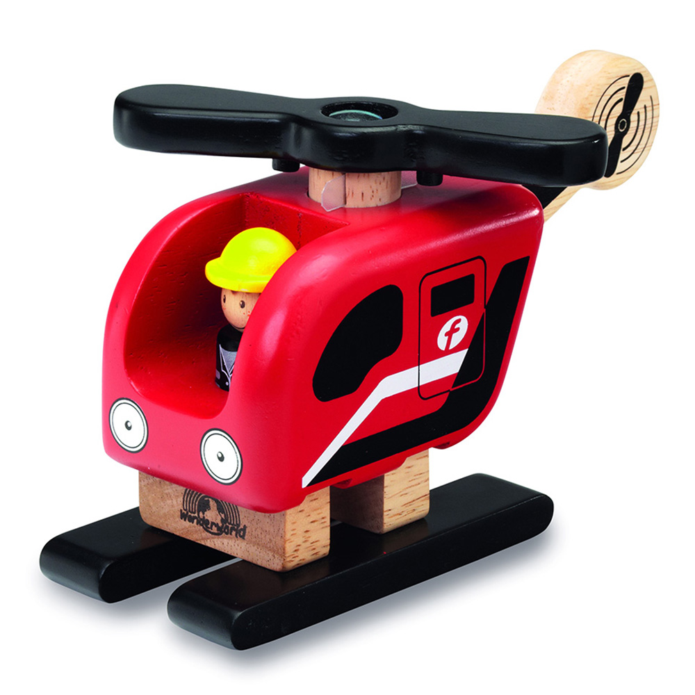 Buy Wonderworld - Mini Helicopter - Red in Oman | Mumzworld