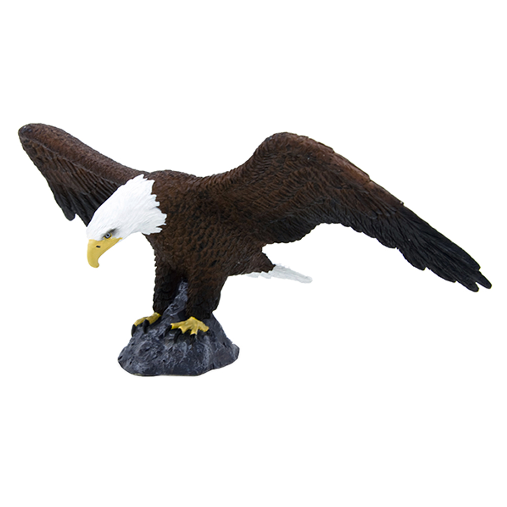 Animal Planet - Mojo American Bald Eagle Toy Figure - Brown | Buy at ...