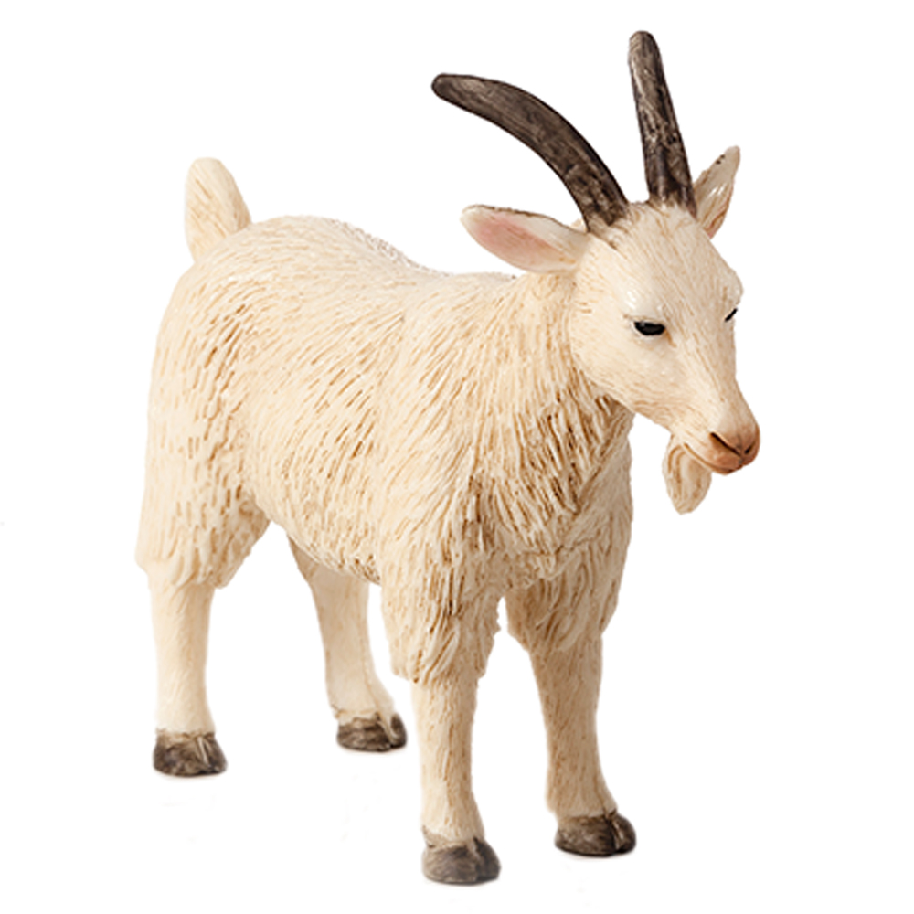 Buy Animal Planet - Mojo Billy Goat Toy Figure - Cream in UAE | Mumzworld