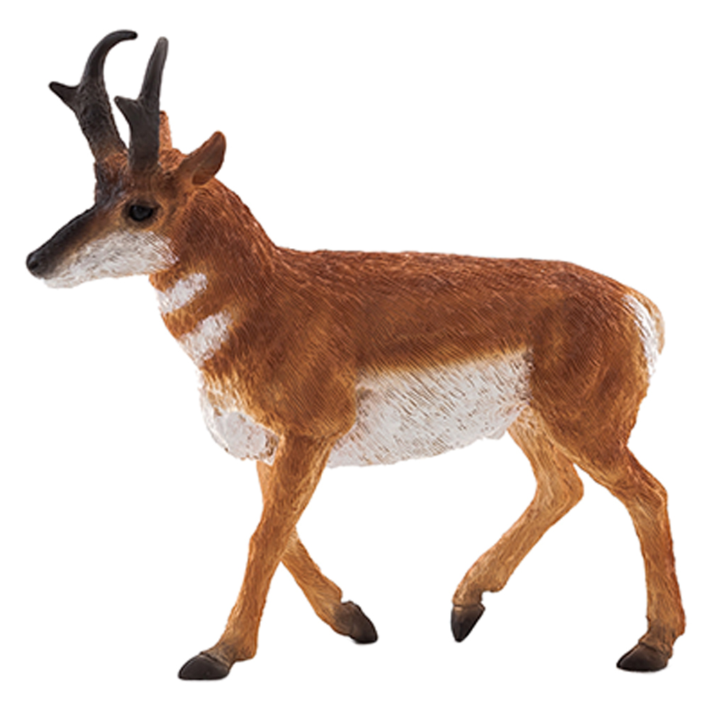 Animal Planet - Mojo Pronghorn Deer Toy Figure - Brown | Buy at Best ...