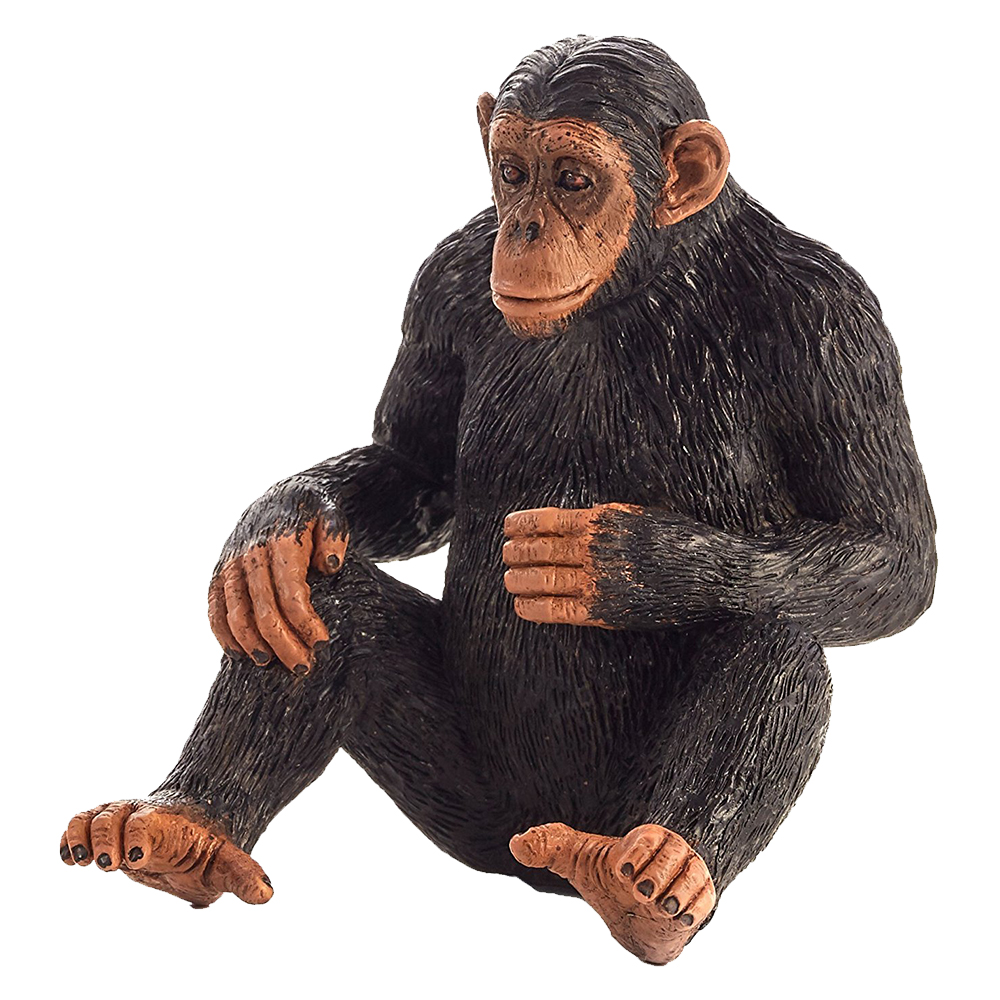 Buy Animal Planet - Mojo Chimpanzee Toy Figure - Black Online | Mumzworld