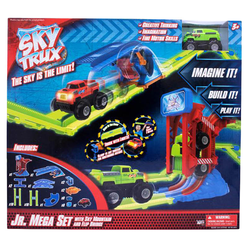 Happy Line - Sky Trux With 1 Car, Flip Bridge & Mountain | Buy at Best ...