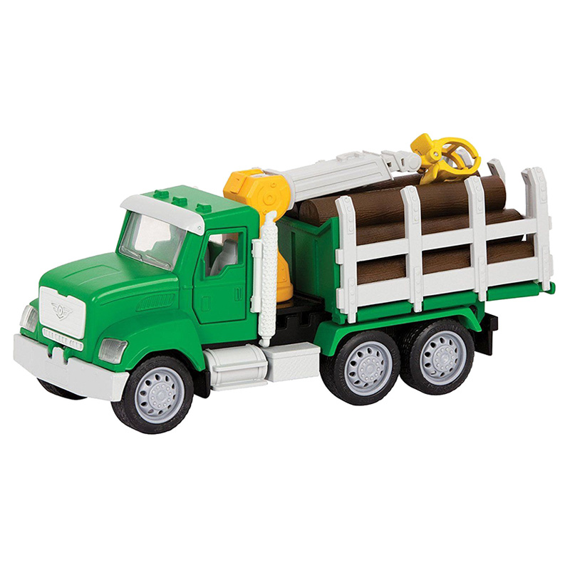 Buy Driven - Mini Logging Truck - Green Online | Mumzworld