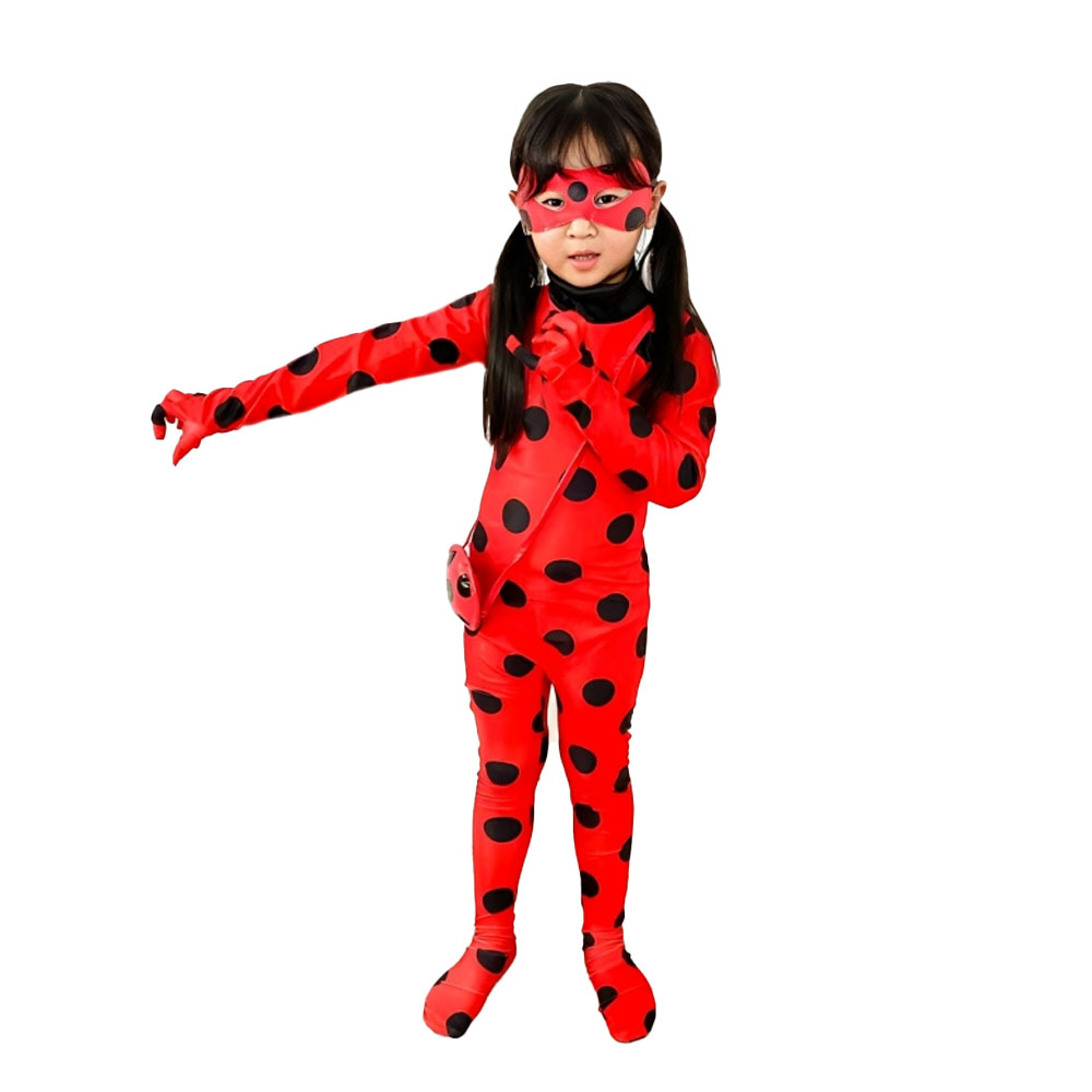 Buy D' Daniela - Girls Ladybug Costume - Red in KSA | Mumzworld