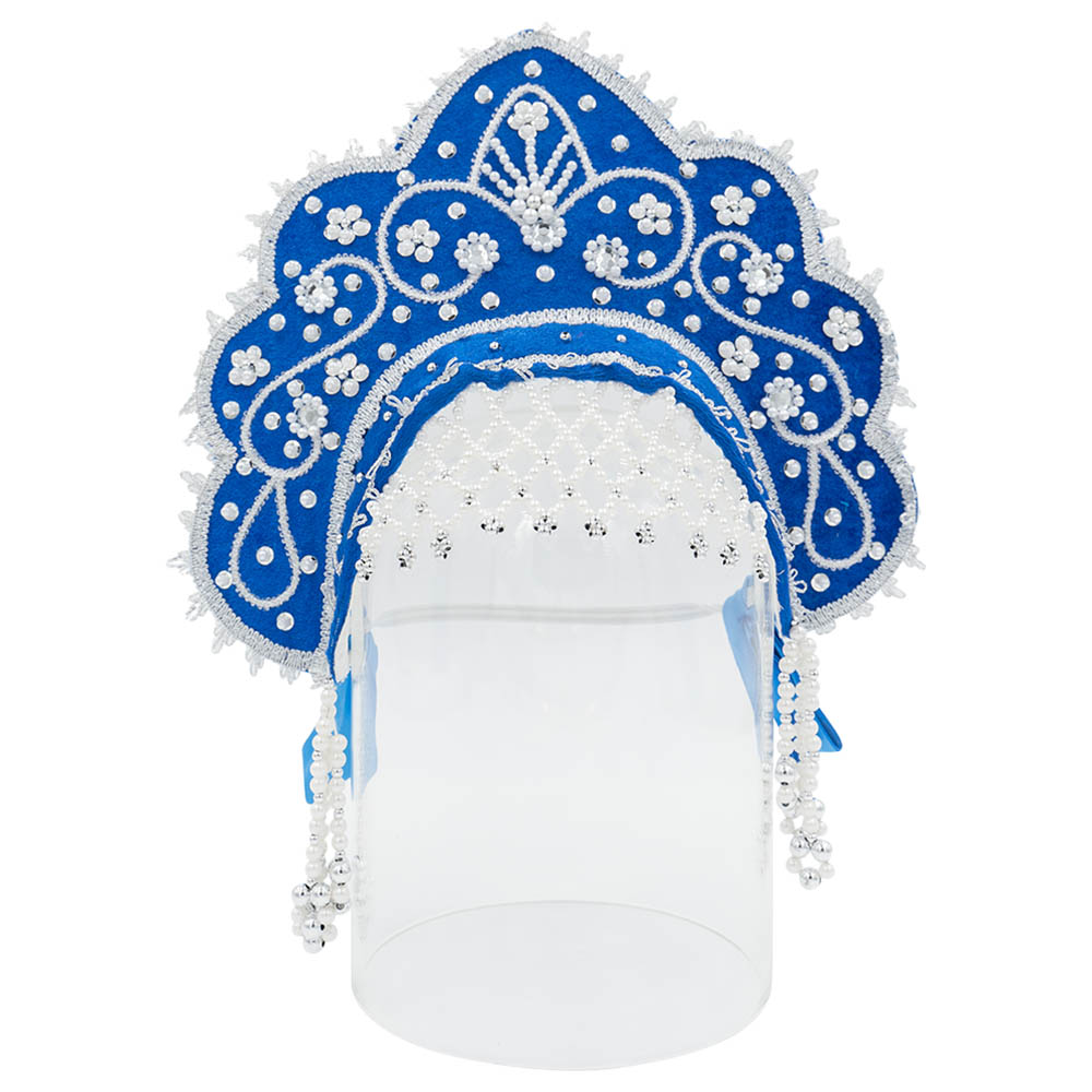 Buy D' Daniela - Traditional Headdress Kokoshnik - Blue in UAE | Mumzworld