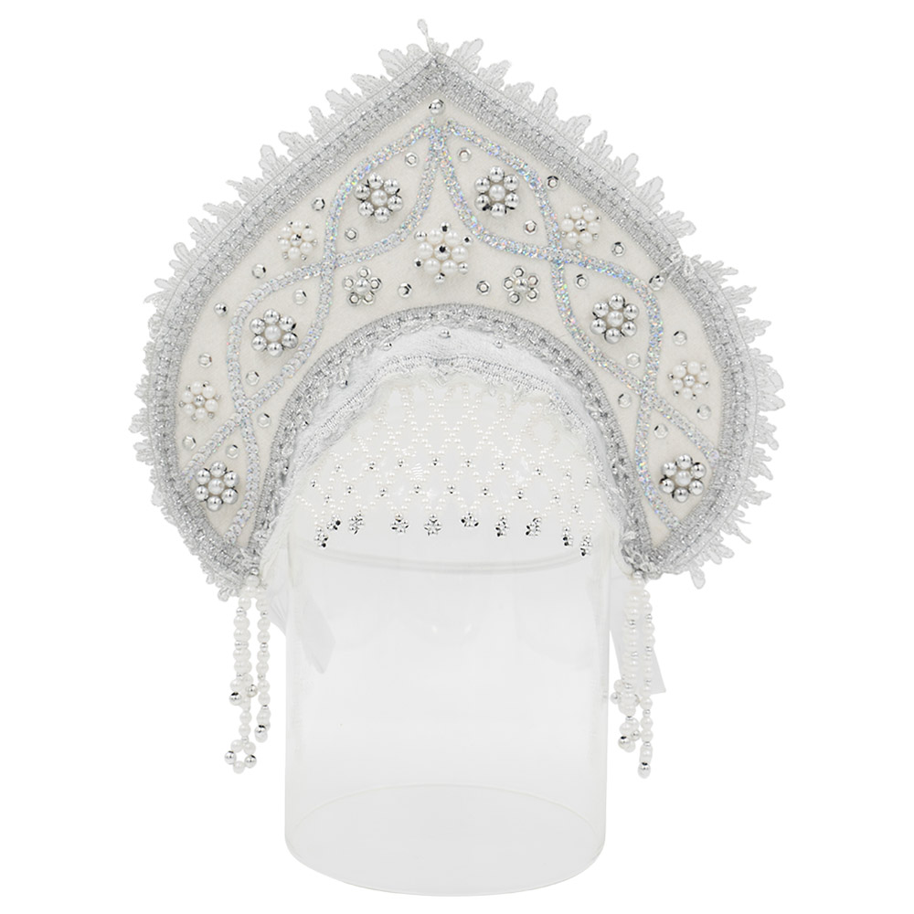 Buy D' Daniela - Traditional Headdress Kokoshnik - Silver Crest in Oman ...