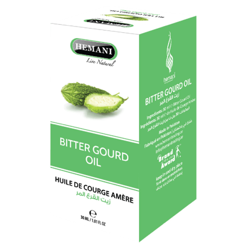 Buy Hemani - Bitter Gourd Oil 30ml in UAE | Mumzworld