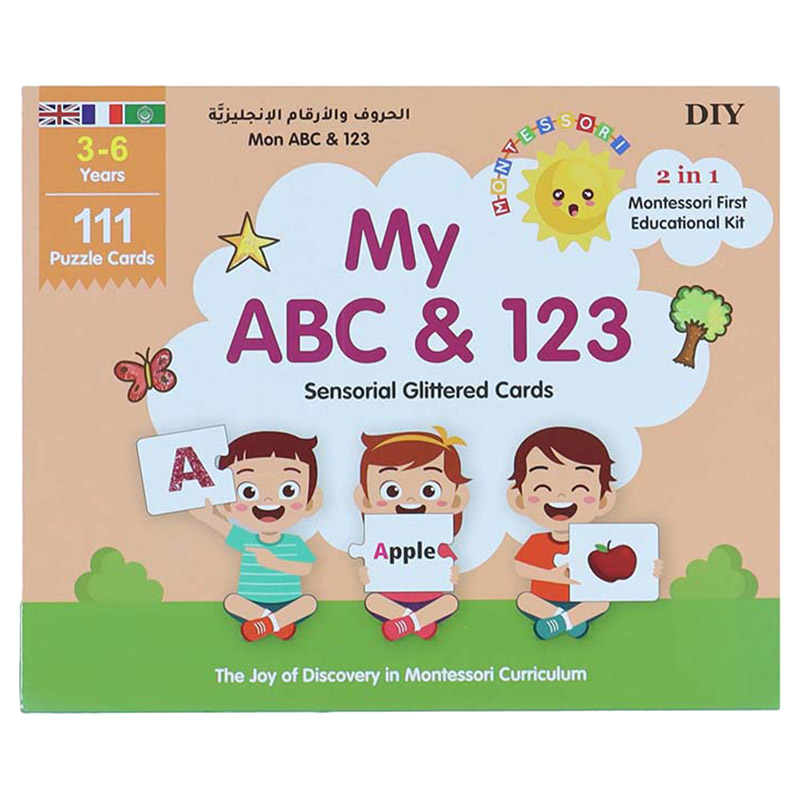 Buy Montessori: My ABC & 123 in UAE | Mumzworld