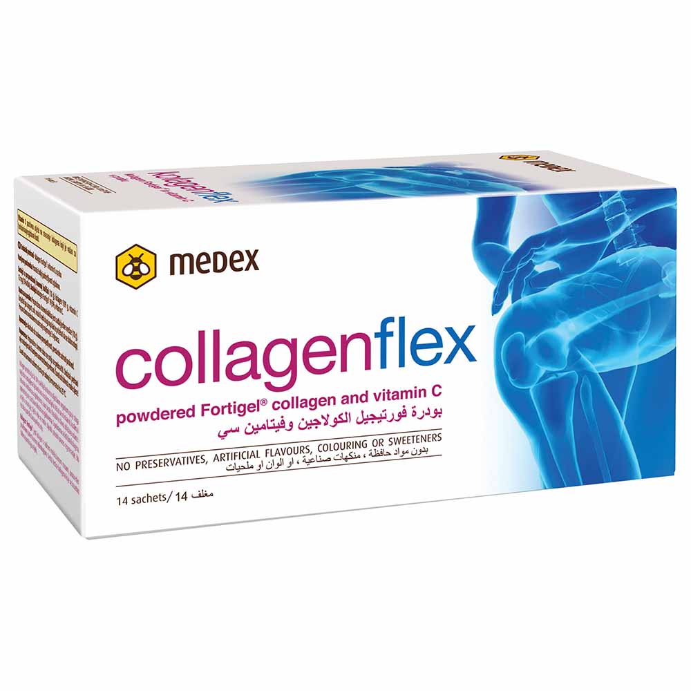 Buy Medex - Collagen Flex Sachets - 140g Online | Mumzworld