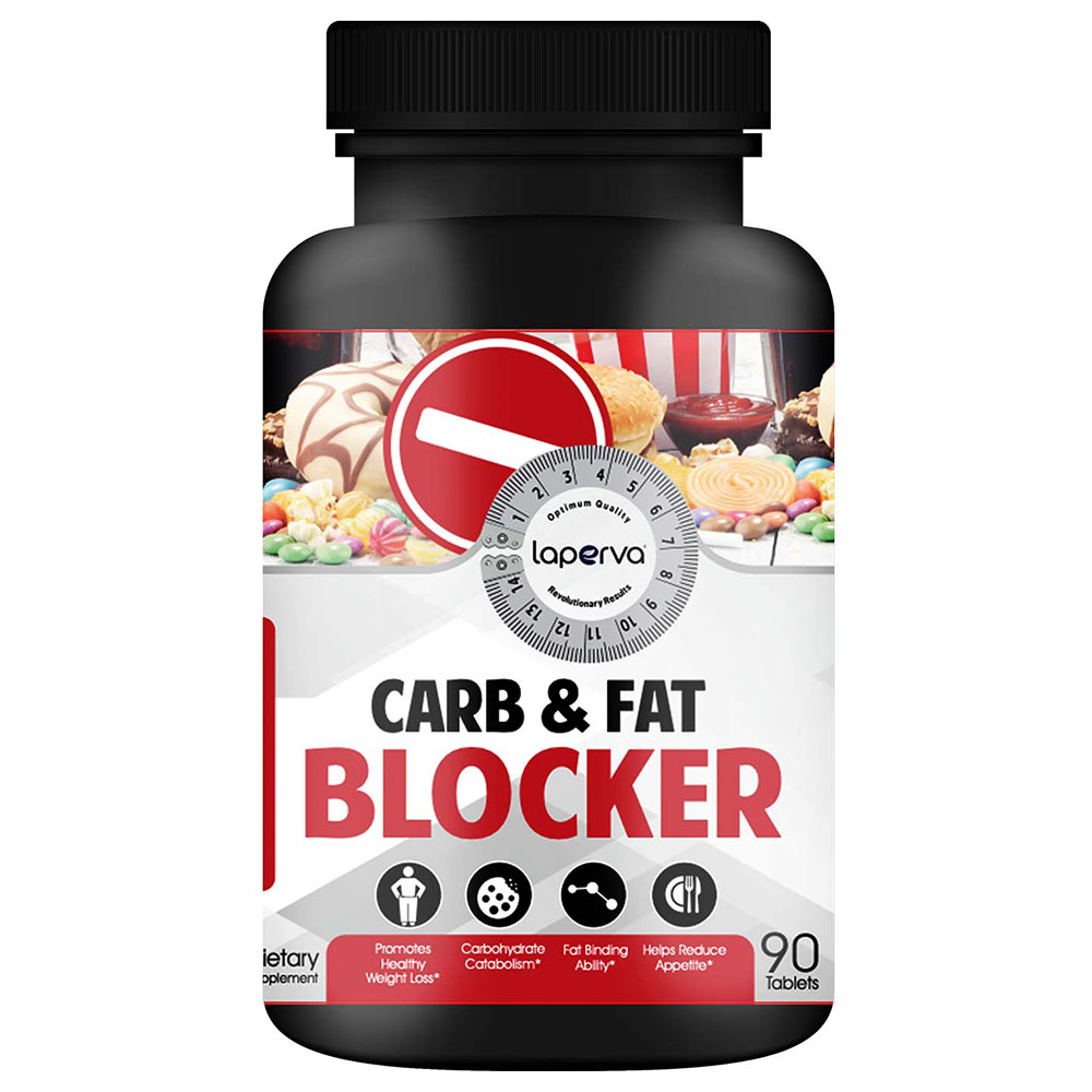 Buy Laperva - Carb & Fat Blocker Tablets - 90pc in UAE | Mumzworld