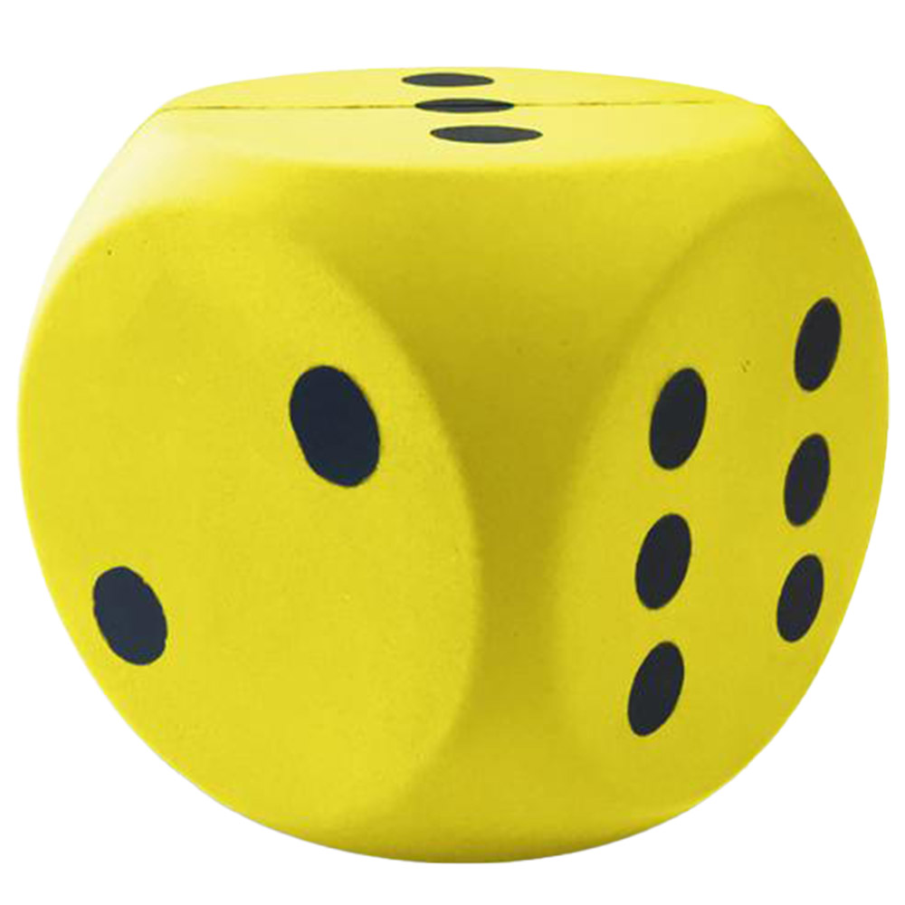 Buy Dawson Sports - Big Foam Dice - Yellow in KSA | Mumzworld