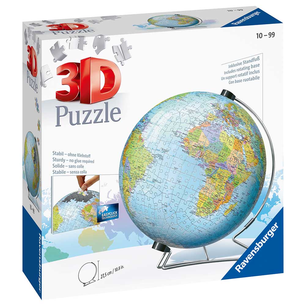 Ravensburger - World Globe Puzzle 540pcs