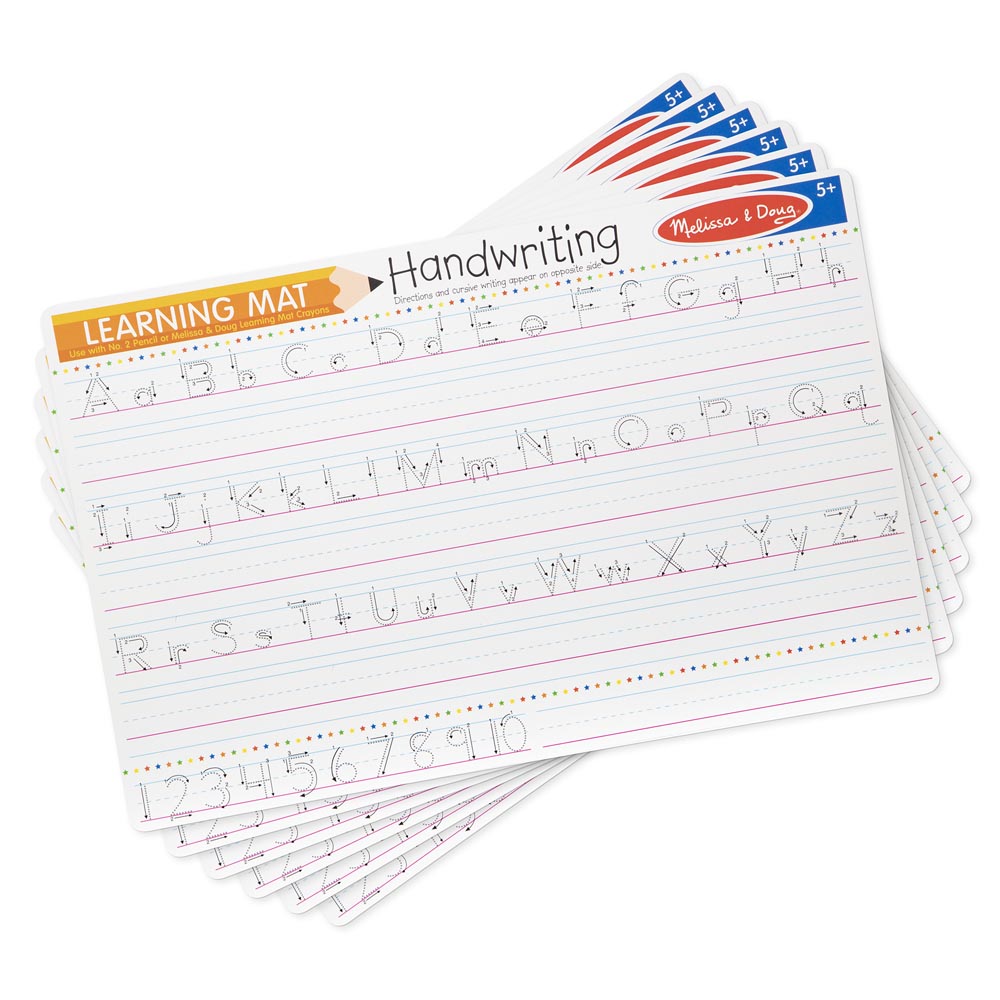 Buy Melissa & Doug Write-A-Mat - Handwriting (Bundle of 6) in UAE ...