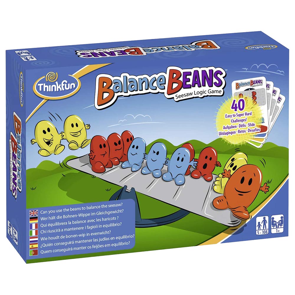Thinkfun Balance Beans Seesaw Logic Game Buy at Best Price from Mumzworld