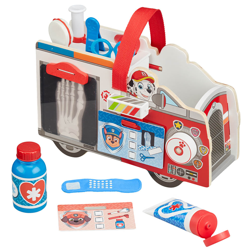 Melissa & Doug - Paw Patrol Marshall's Wooden Rescue Caddy | Buy at ...