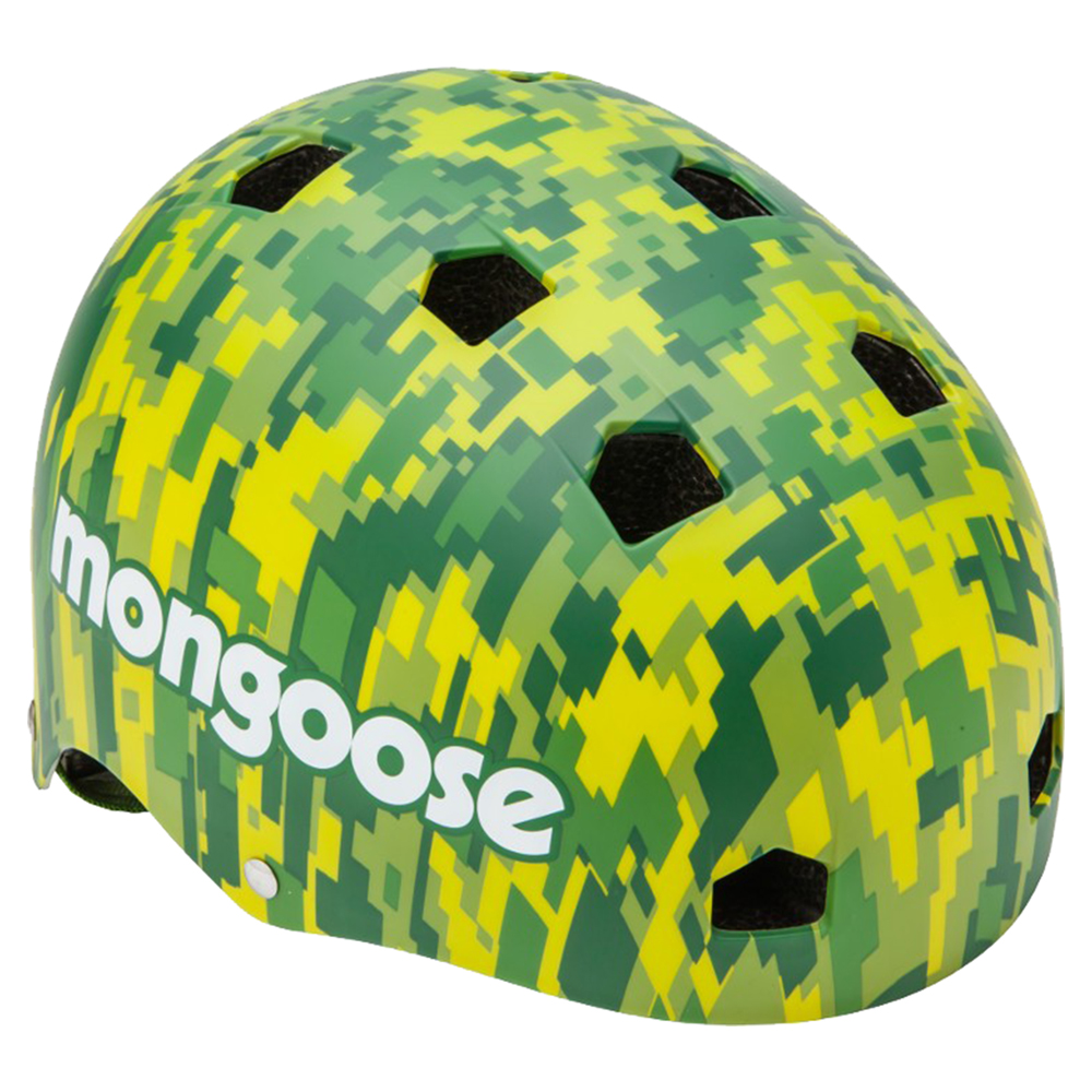 Buy Mongoose - Youth Hardshell Helmet - Green Mtte Digital in Oman ...
