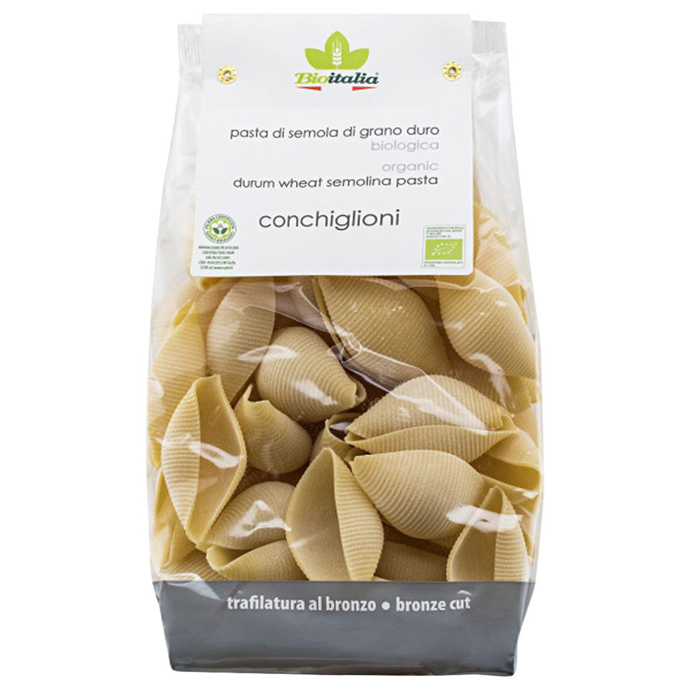 Bioitalia - Organic Handmade Pasta Conchiglioni - 500G