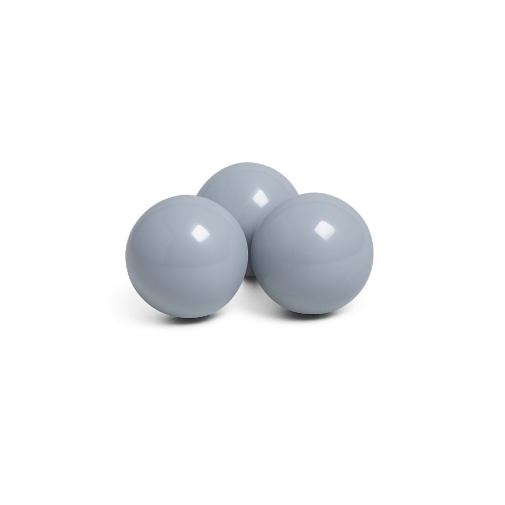Buy Ezzro - Light Grey Balls Set of 100 in UAE | Mumzworld