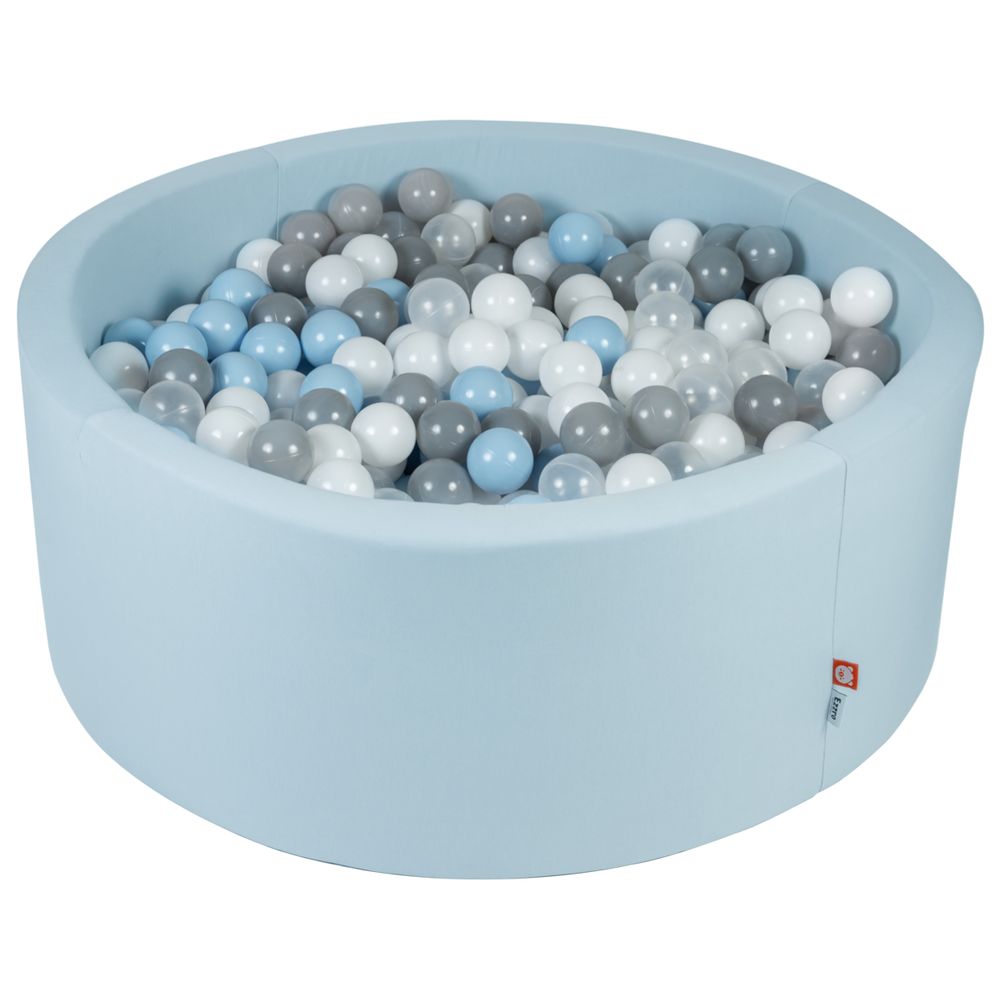 Buy Ezzro - Round Ball Pit 120x50 With 600 Balls - Pale Blue in UAE ...
