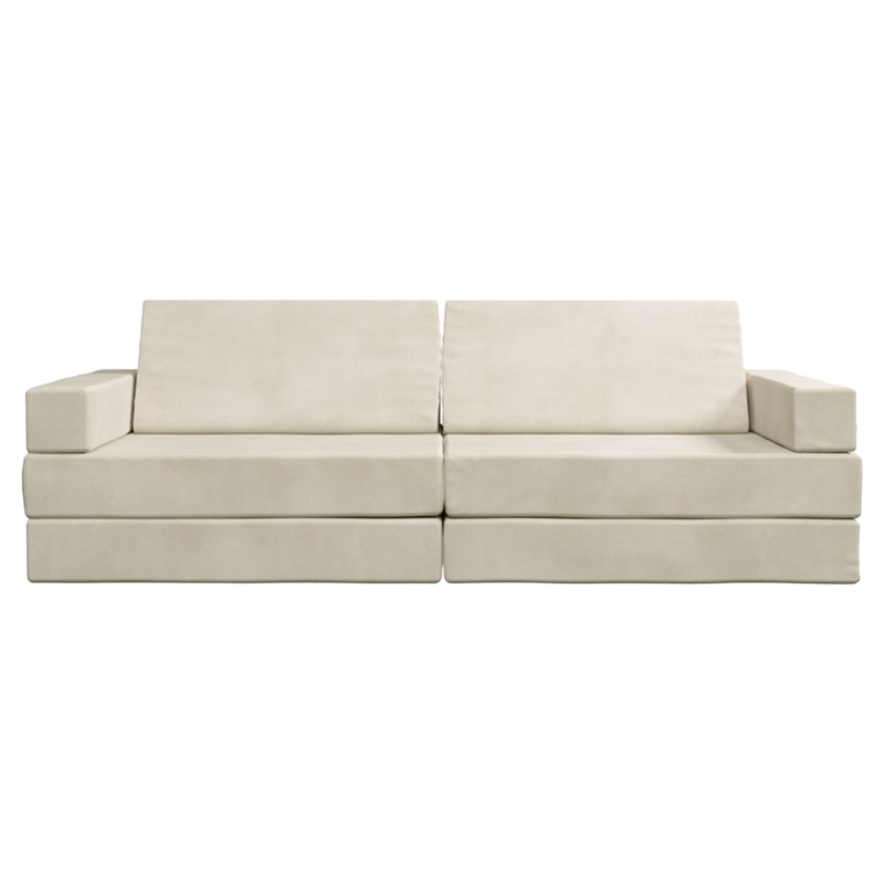 Buy Ezzro - Modular Kids Play Sofa Original 8pcs - Light Beige in UAE ...