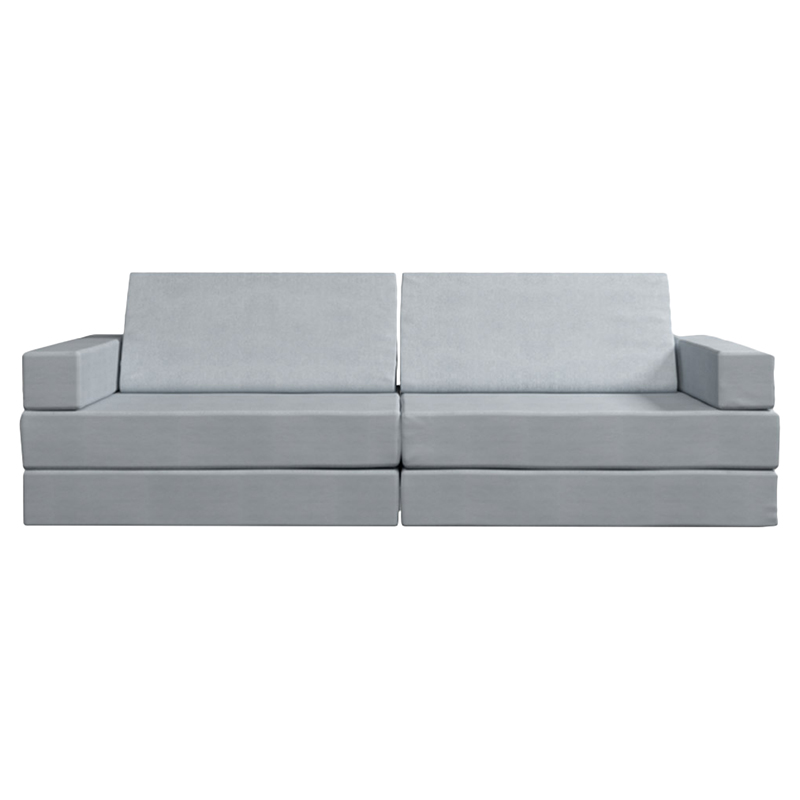 Buy Ezzro - Modular Kids Play Sofa Original 8pcs - Light Grey in UAE ...