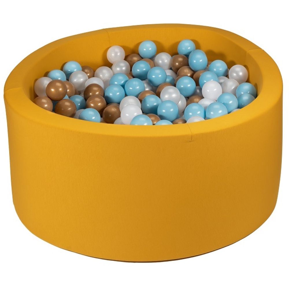 Buy Ezzro - Round Ball Pit 120 x 50cm With600 Balls(Pearl, White, Baby ...