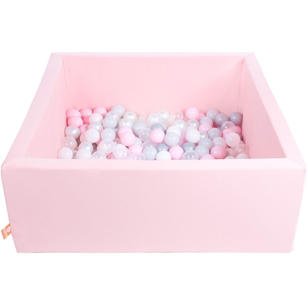 Buy Ezzro - Square Ball Pit 120 x 120 x 50cm W/300 Balls(White, Baby ...