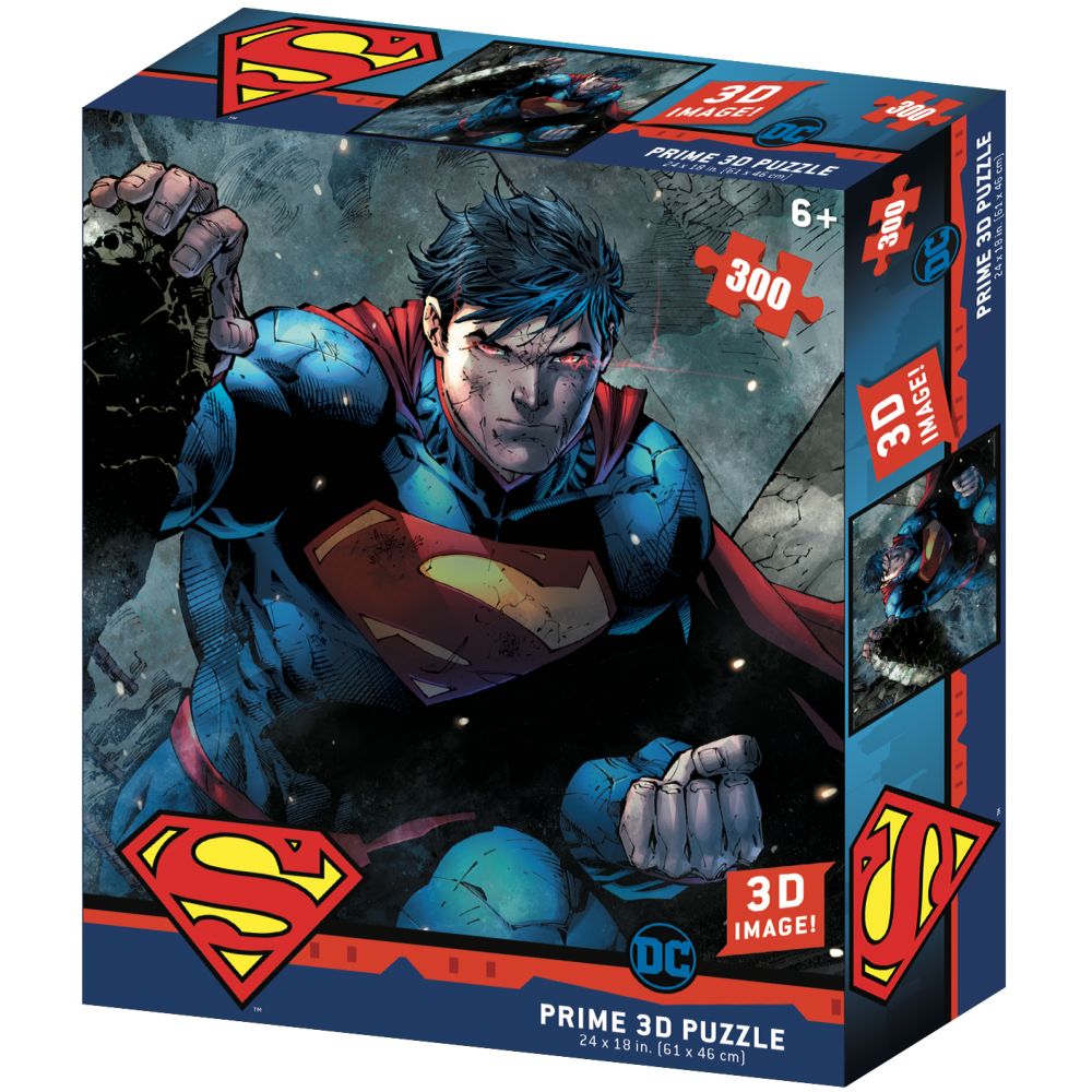 Prime 3D Puzzles - DC comics - Superman 300pcs Puzzle | Buy at Best Price from Mumzworld