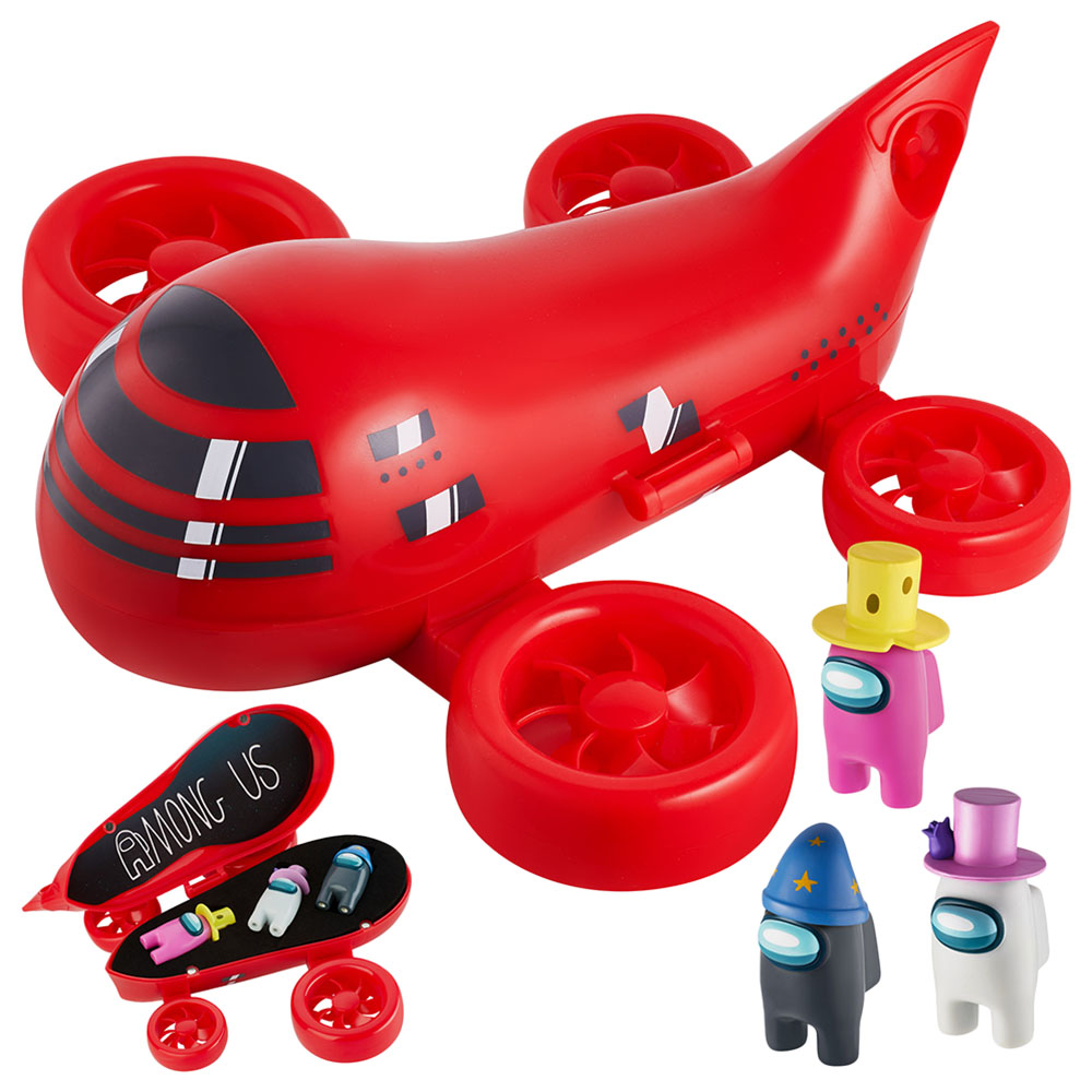 Buy Among Us - Airship Playset - Red in UAE | Mumzworld