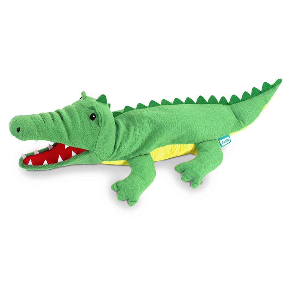 Buy Fiesta Crafts - Hand Puppet Crocodile - Green Online | Mumzworld