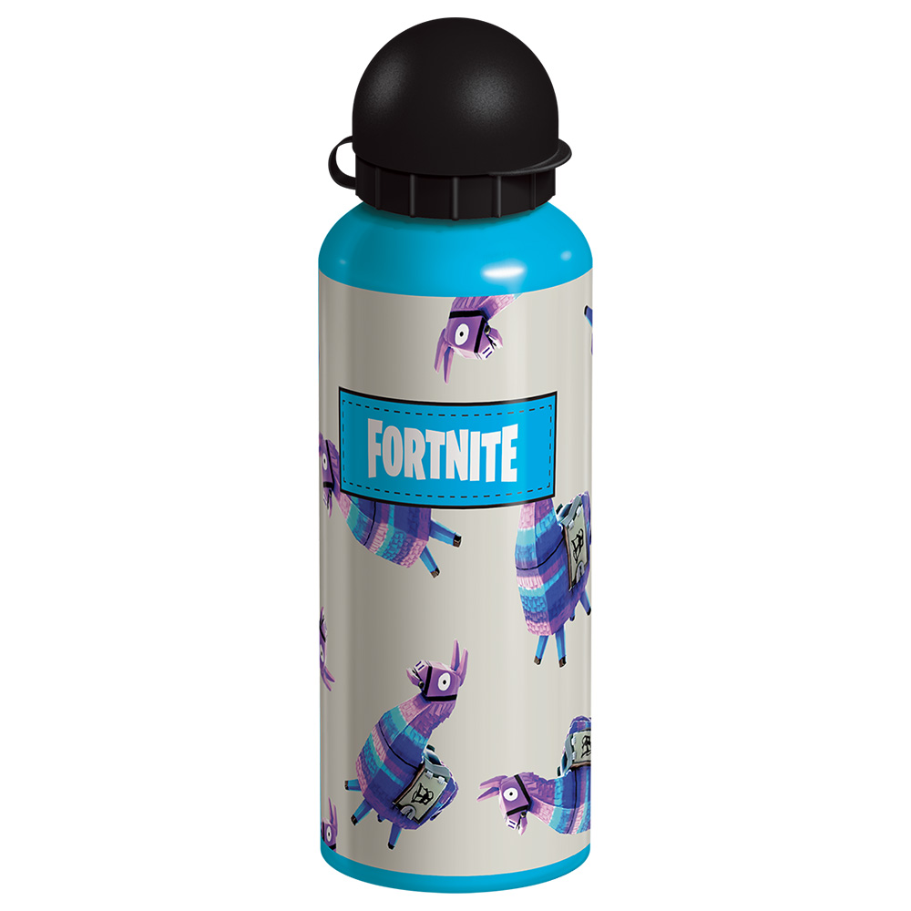Buy Fortnite - Metal Water Bottle - Grey in UAE | Mumzworld
