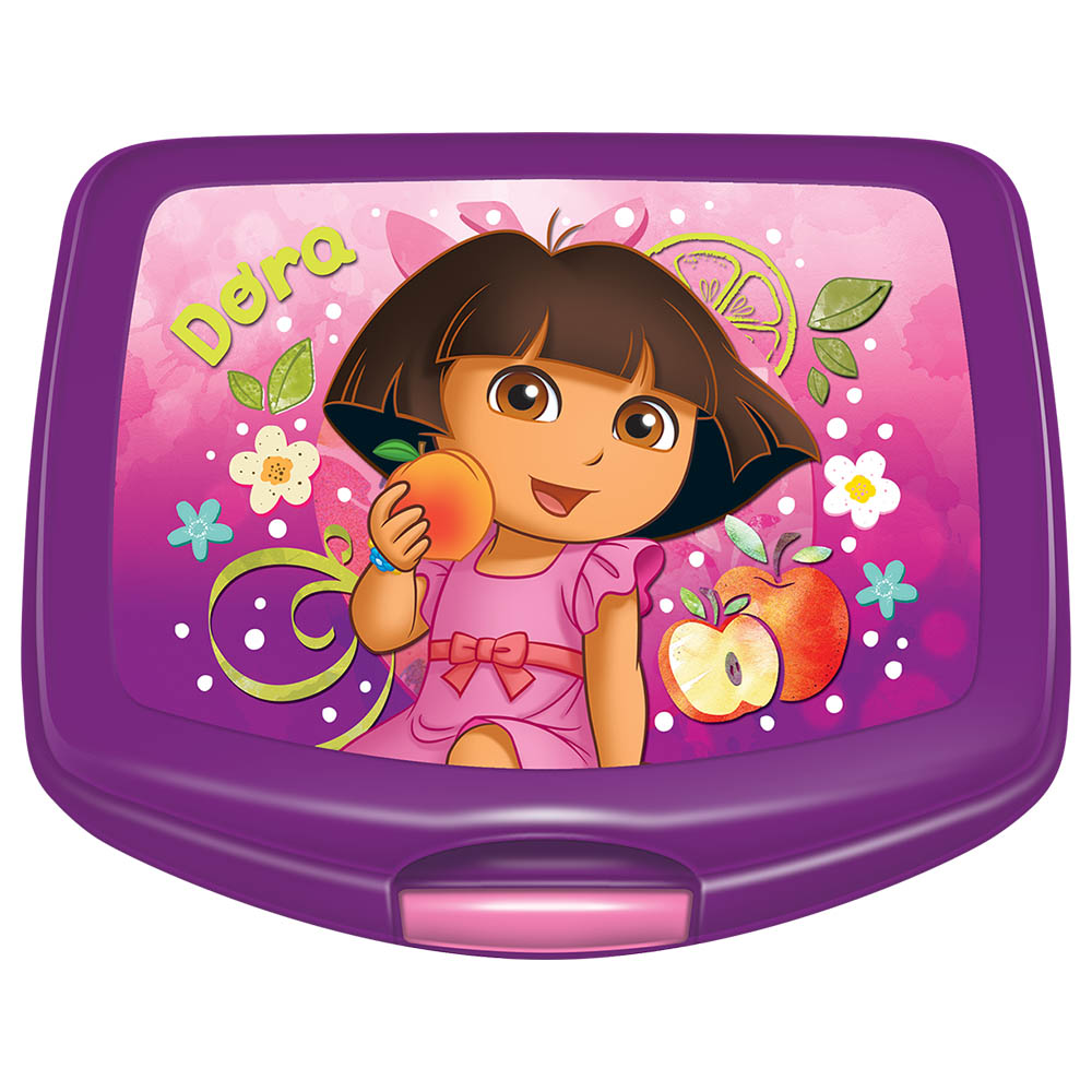 Buy Nickelodeon - Lunch Box Hq - Dora - Purple in UAE | Mumzworld