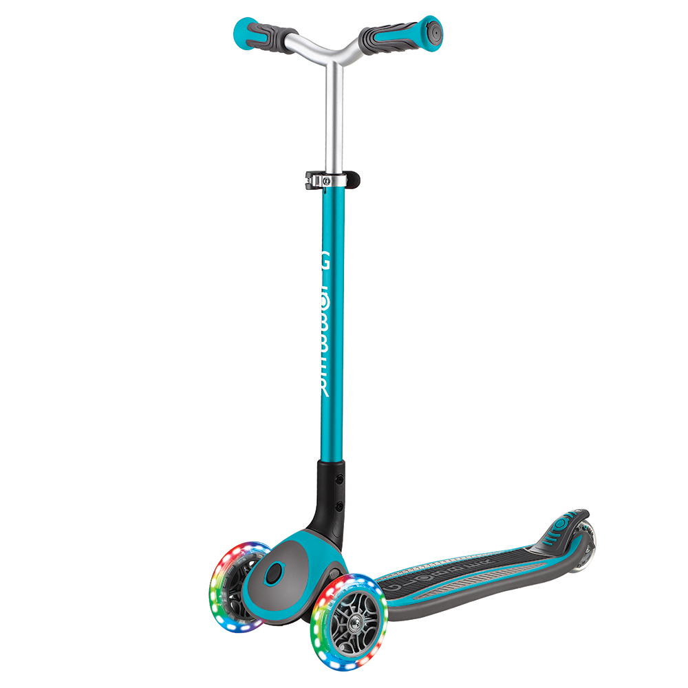Buy Globber - Scooter - Master Lights Teal in UAE | Mumzworld