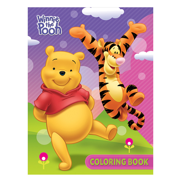 pooh coloring book