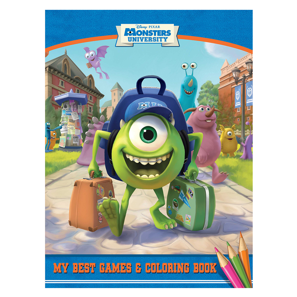 monster university coloring book