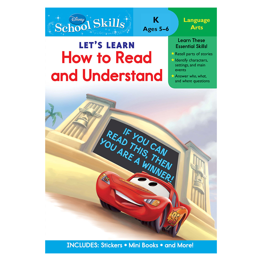 1st Kid - Disney Lets Learn How To Read & Understand No 2 | Buy at Best ...