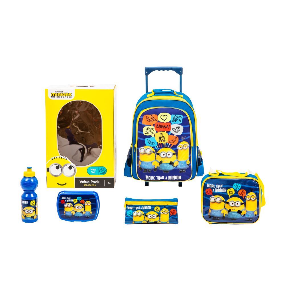 Minions - Back To School 5-in-1 Value Pack Set | Buy at Best Price from ...