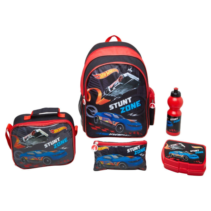 Buy Mattel Games - Hot Wheels - Value Pack 5-in-1 (16" Backpack) in KSA ...