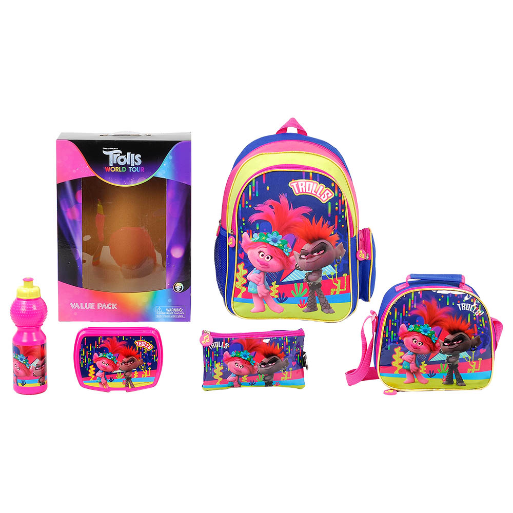 Universal Studios - Trolls 2 - Pack 5-in-1 - (16" Backpack) | Buy at ...
