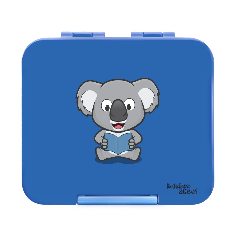 Buy Rainbow Skool - 4 Compartment Mini Lunch Box - Koala - Blue in UAE ...