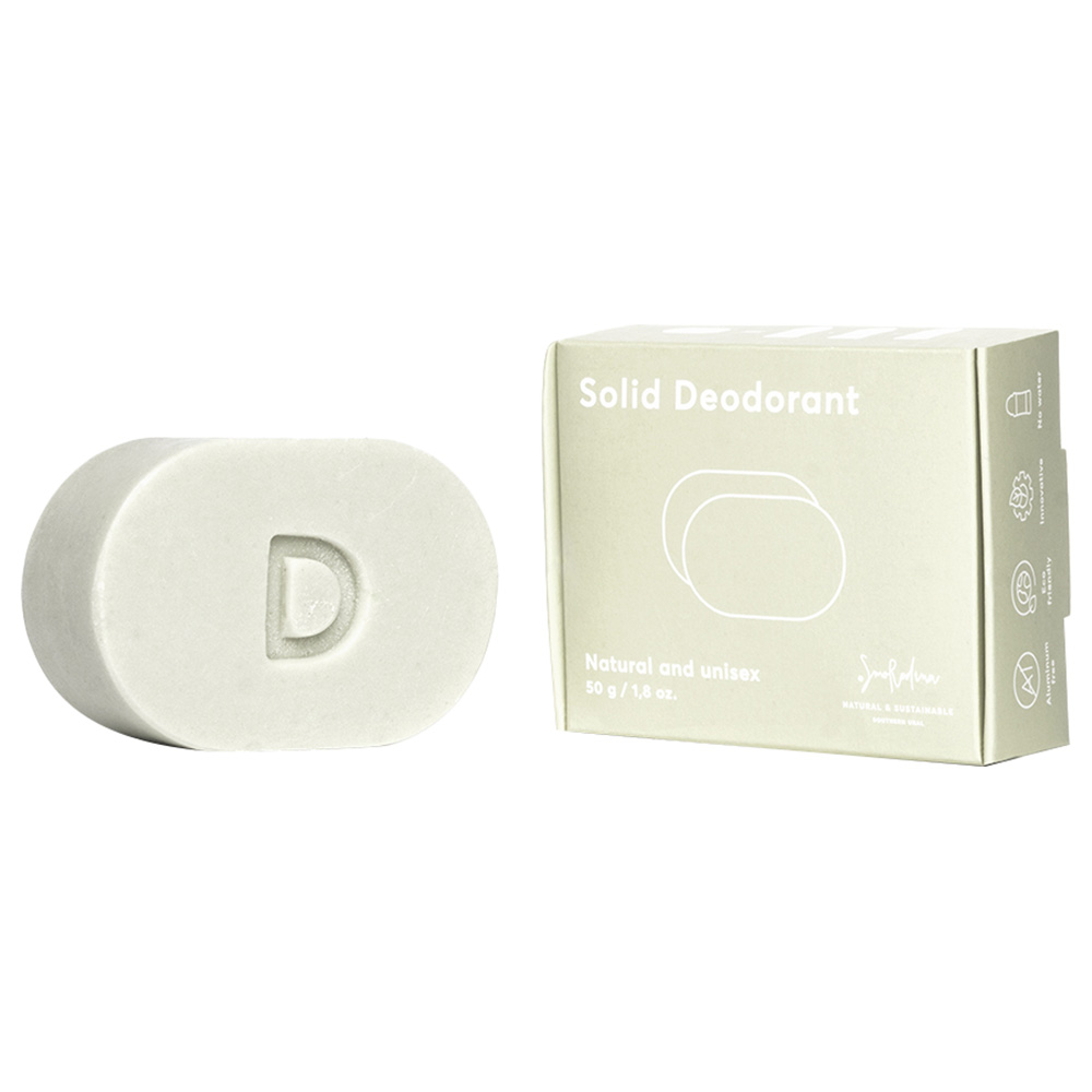Smorodina Cosmetics - Solid Deodorant - Natural & Unisex - 50g